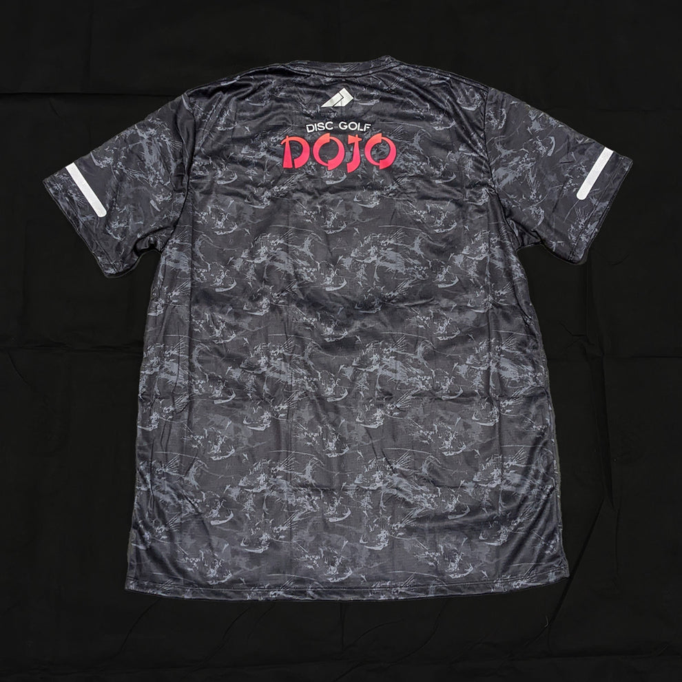 Neo-Camo Dojo Jersey (Black) - Mens Apparel | Disc Golf Dojo